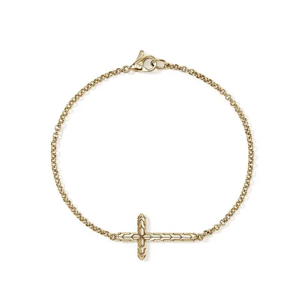 John Hardy Jh Essential Cross Bracelet - Gold