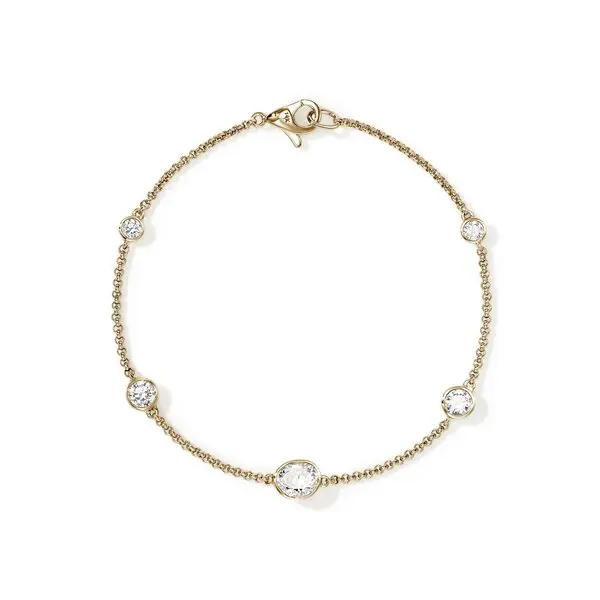 John Hardy Jh Lovestruck™ Station Diamond Bracelet - Gold