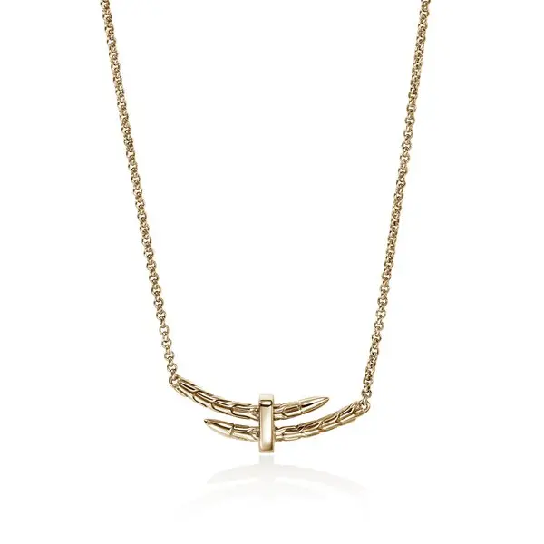 John Hardy Spear Station Diamond Necklace