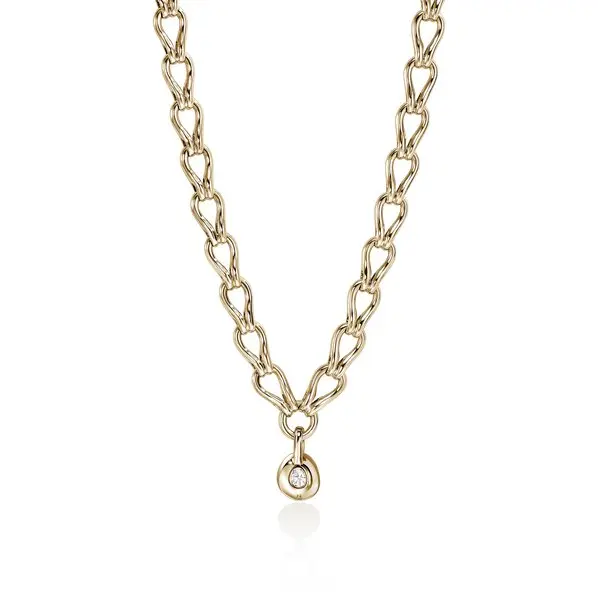 John Hardy Jh Lovestruck™ Link Necklace Diamond 4.0tcw