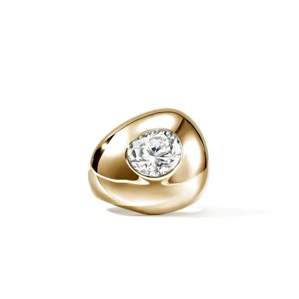 John Hardy Jh Lovestruck™ Pebble Diamond Ring - Gold