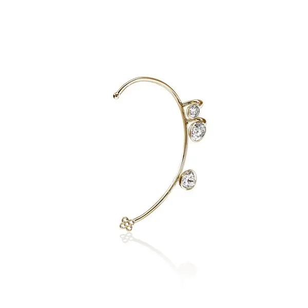 John Hardy Jh Lovestruck™ Diamond Ear Cuff - Gold