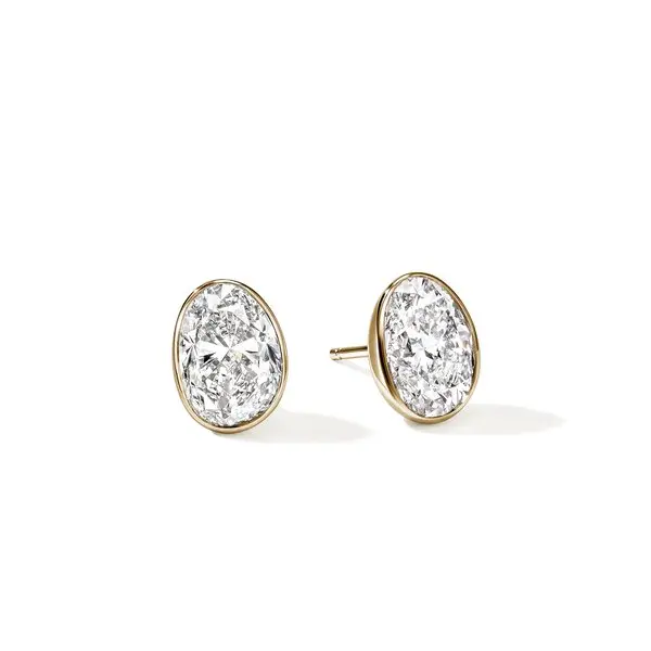 John Hardy Jh Lovestruck™ Stud Earrings With Diamonds - Gold