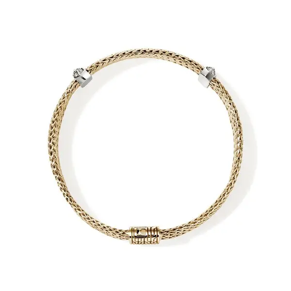 John Hardy Icon Link Bracelet With Diamonds, 6mm - Gold