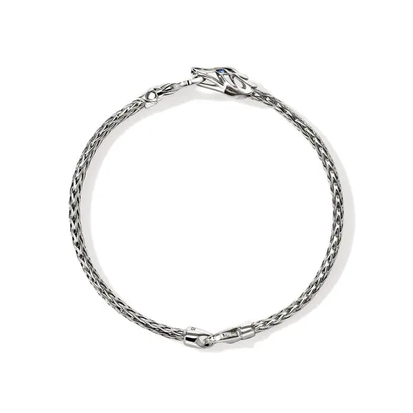 John Hardy Naga Bracelet Blue Sapphires, 3.5mm - Sterling Silver