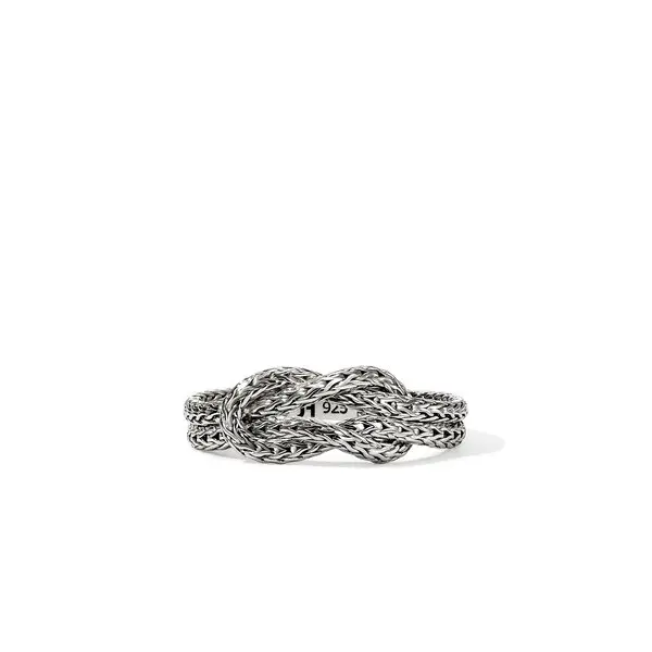 John Hardy Love Knot Ring - Sterling Silver