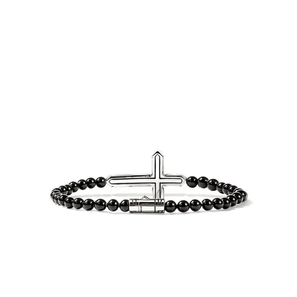 John Hardy Icon Cross Bracelet With Black Onyx