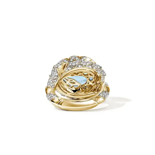 John Hardy Artisan Series Naga Cocktail Ring