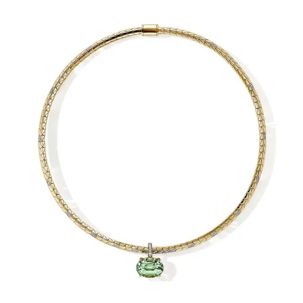 JOHN HARDY TEST John Hardy Artisan Series Naga Flex Choker With Pendant - Multicolor