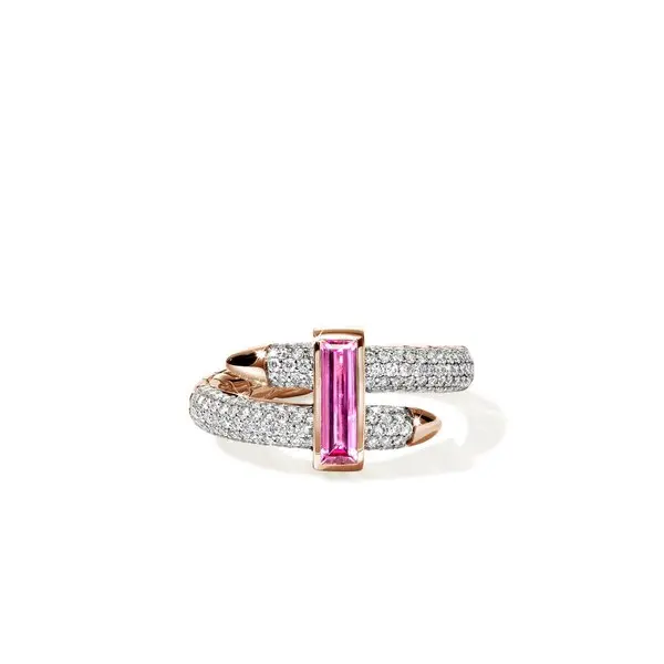 John Hardy Artisan Spear Coil Ring - Multicolor