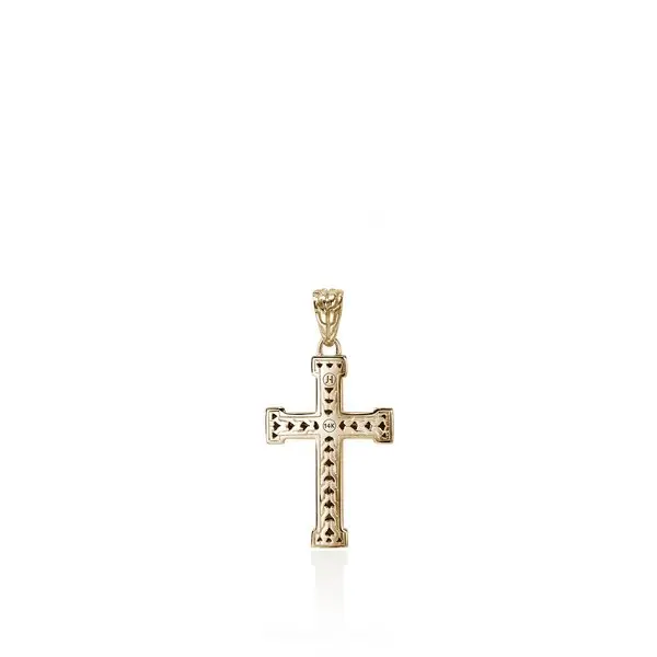 John Hardy Cross Pendant With Diamonds