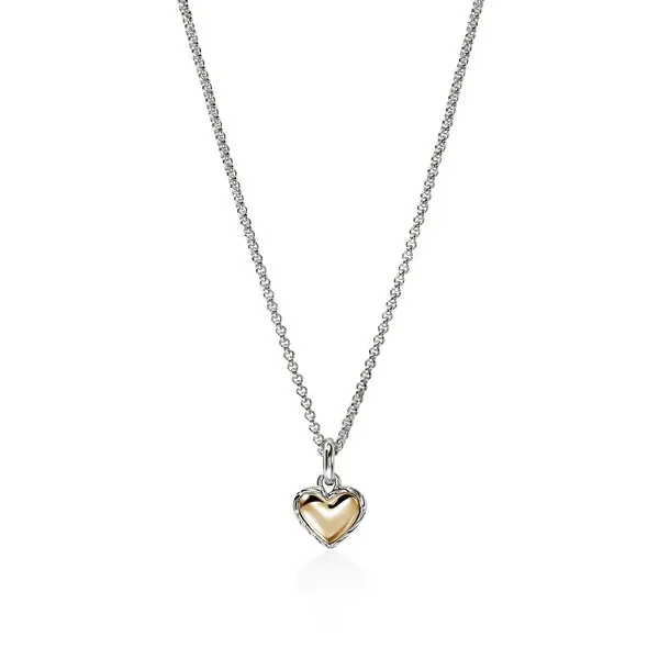 John Hardy Jh Essential Heart Pendant Necklace - Sterling Silver