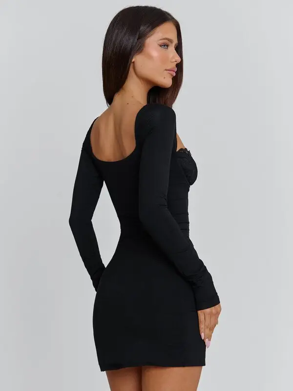 OUTCAST Dionne Long Sleeve Mini Dress