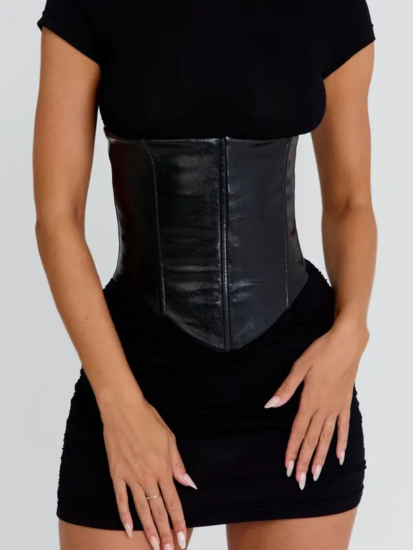 OUTCAST Glowen Mini Dress With Corset