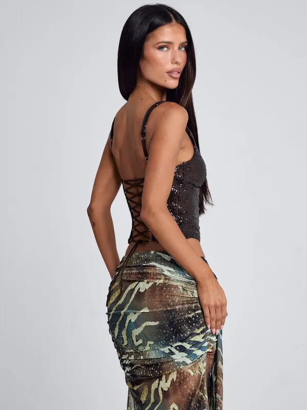 OUTCAST Roei Midi Skirt