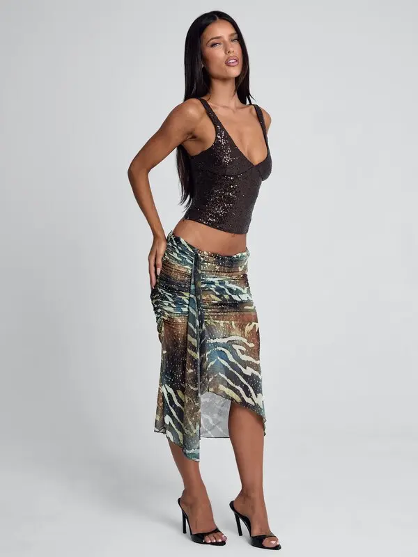 OUTCAST Roei Midi Skirt
