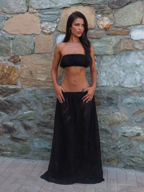 OUTCAST Soren Bandeau Top - Black