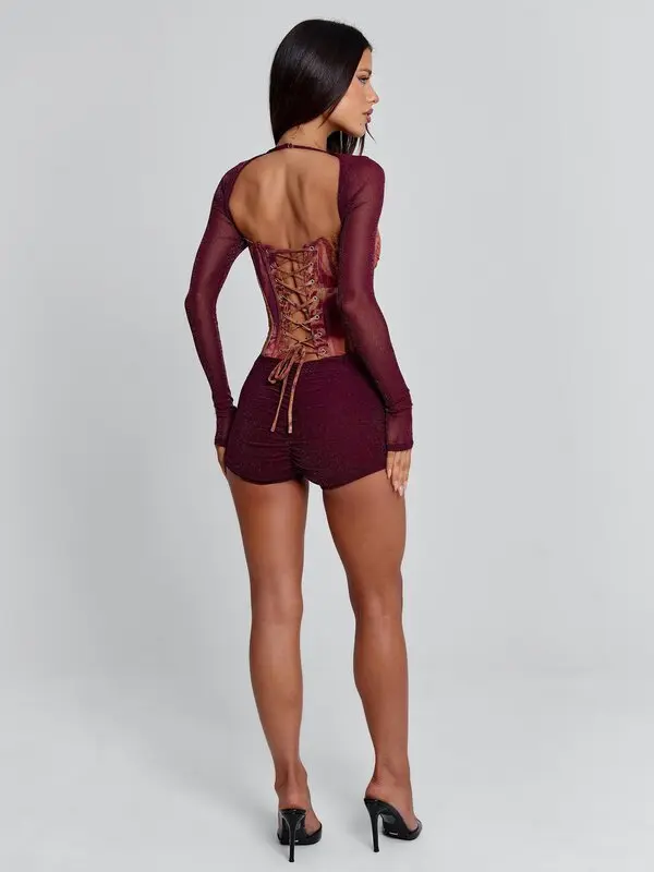 OUTCAST Astrae Printed Playsuit