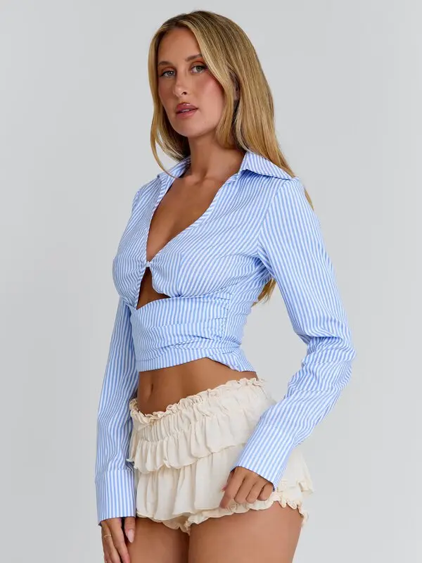 OUTCAST Alyissia Striped Top