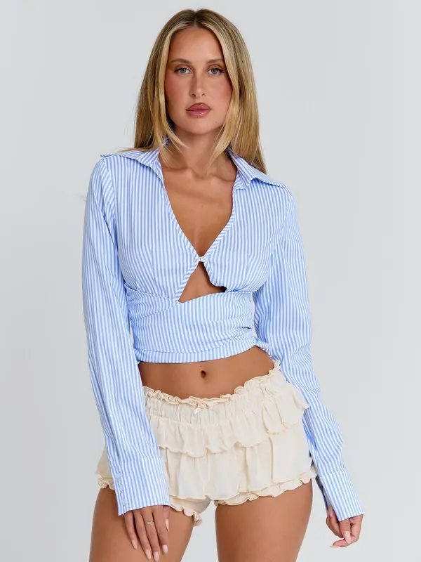 OUTCAST Alyissia Striped Top