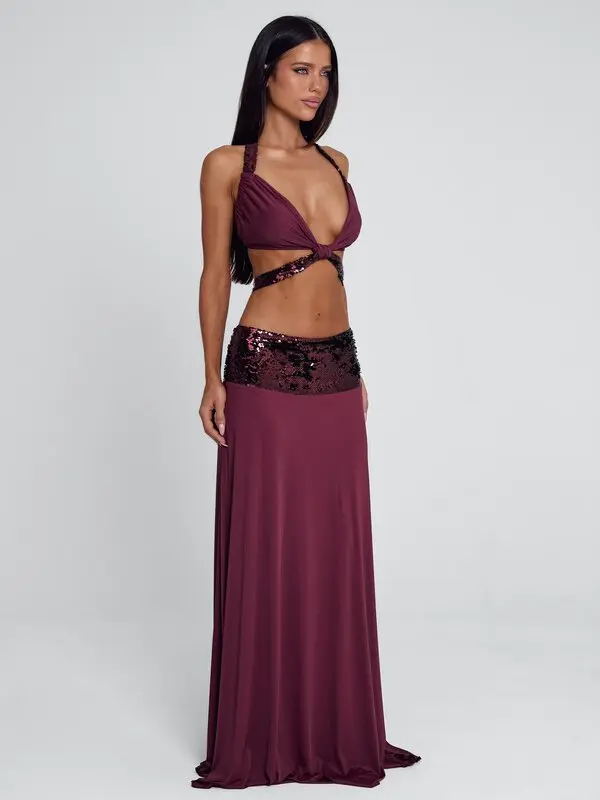 OUTCAST Aluna Micro-cropped Top