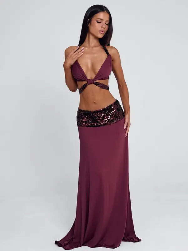 OUTCAST Aluna Micro-cropped Top