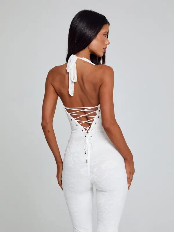 OUTCAST Sawyer Jumpsuit - White