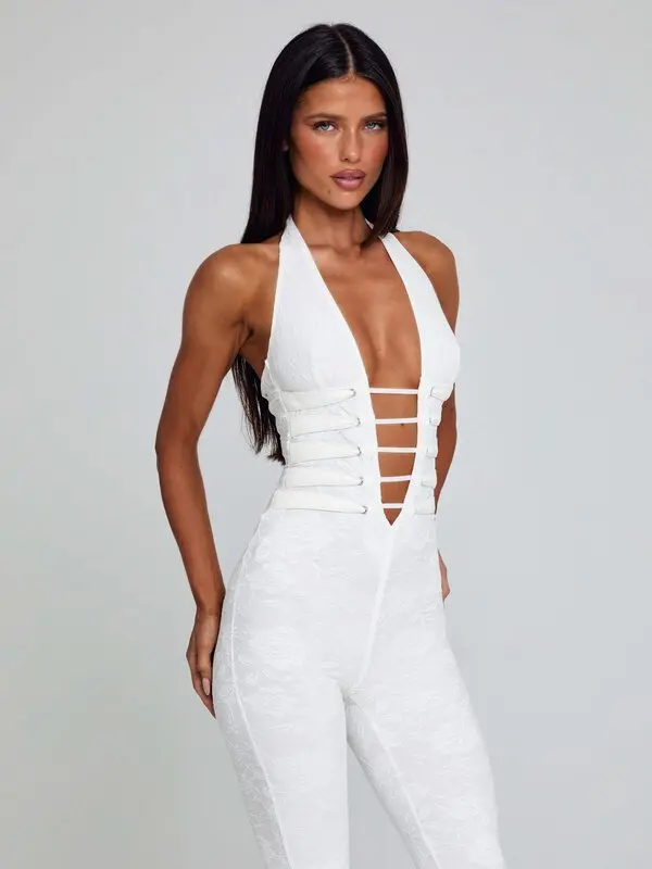 OUTCAST Sawyer Jumpsuit - White