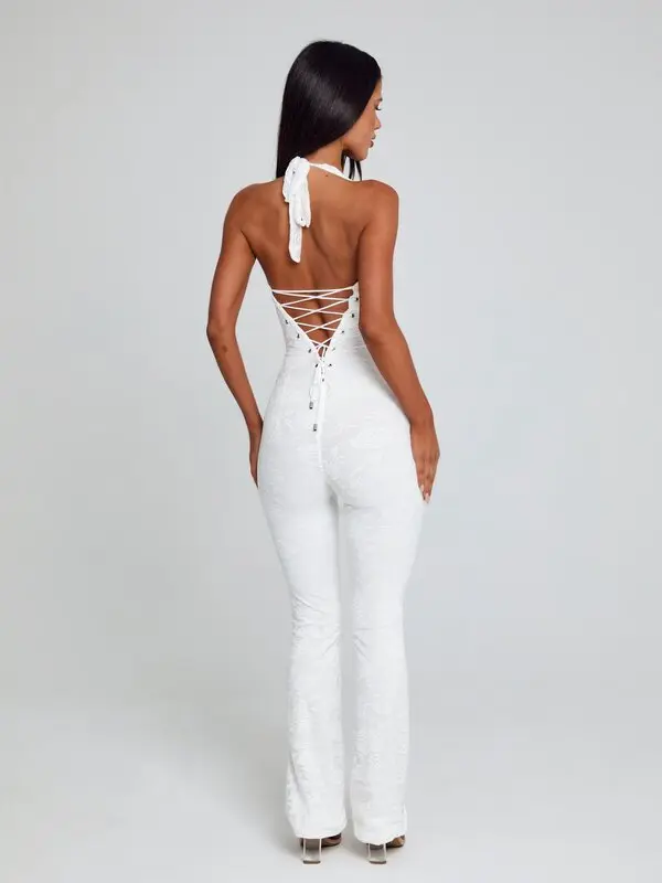 OUTCAST Sawyer Jumpsuit - White