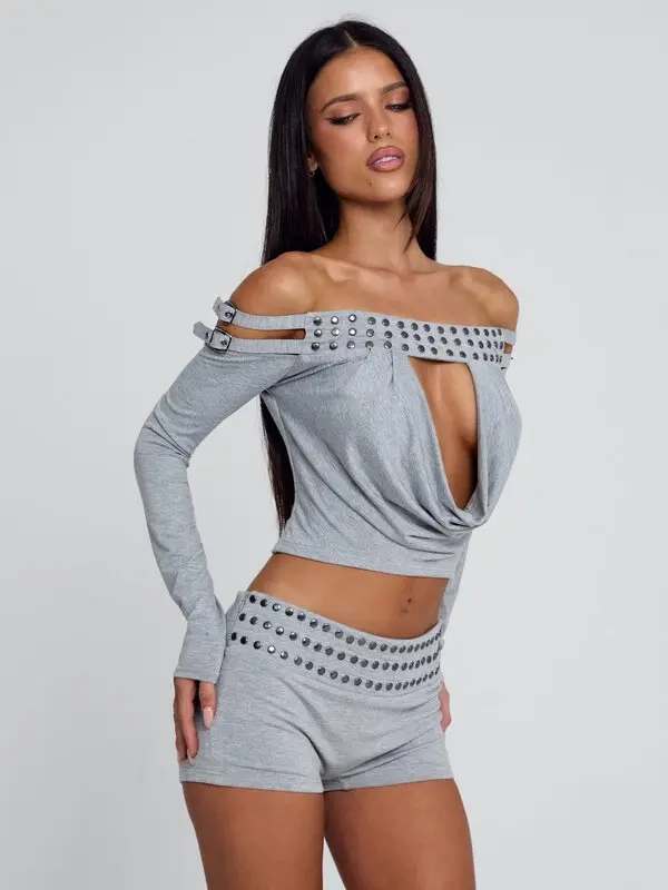 OUTCAST Zayana Off-shoulder Top