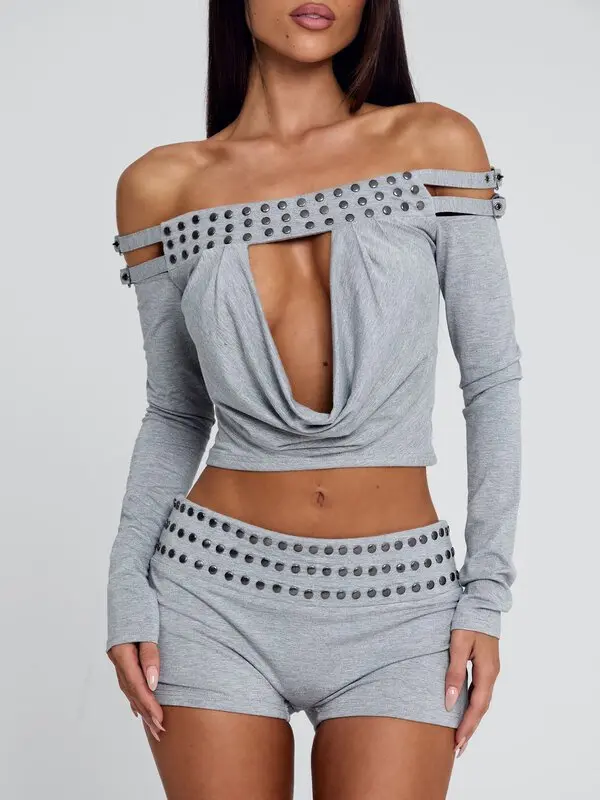 OUTCAST Zayana Off-shoulder Top