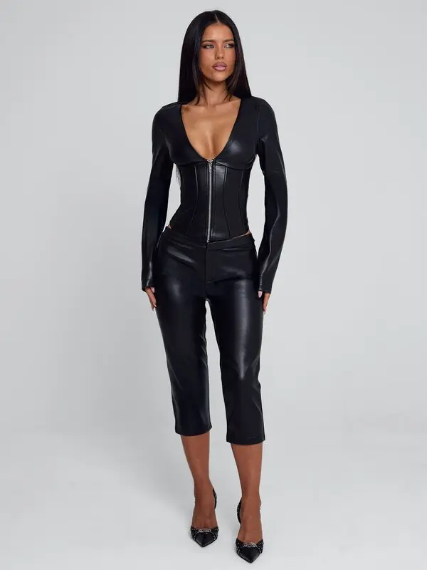 OUTCAST Sivana Capri Pant - Black