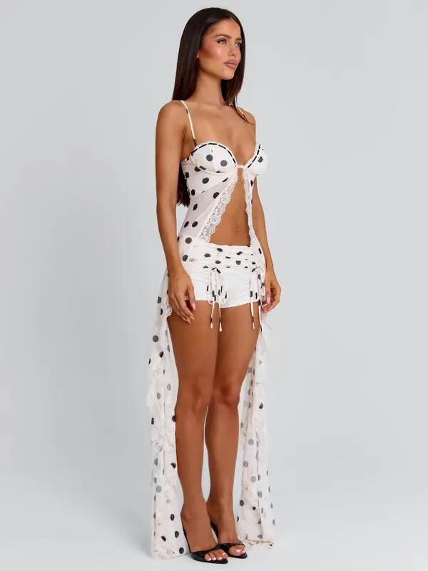 OUTCAST Ashlyne Polka Dot Shorts