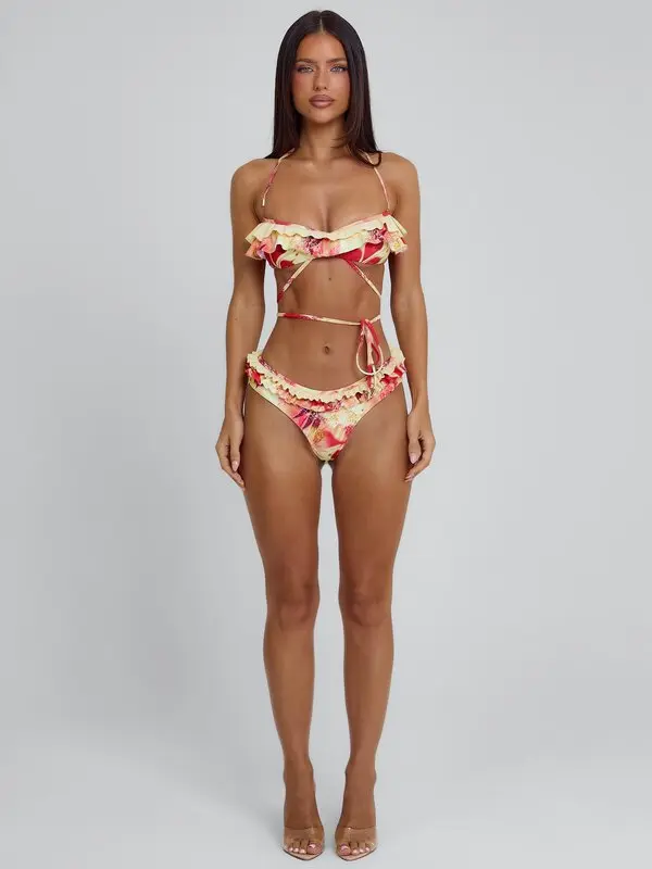OUTCAST Meryl Bikini Bottom - Print