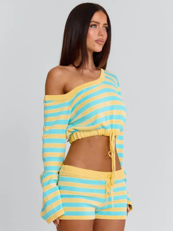 OUTCAST Hattie Striped Knit Top