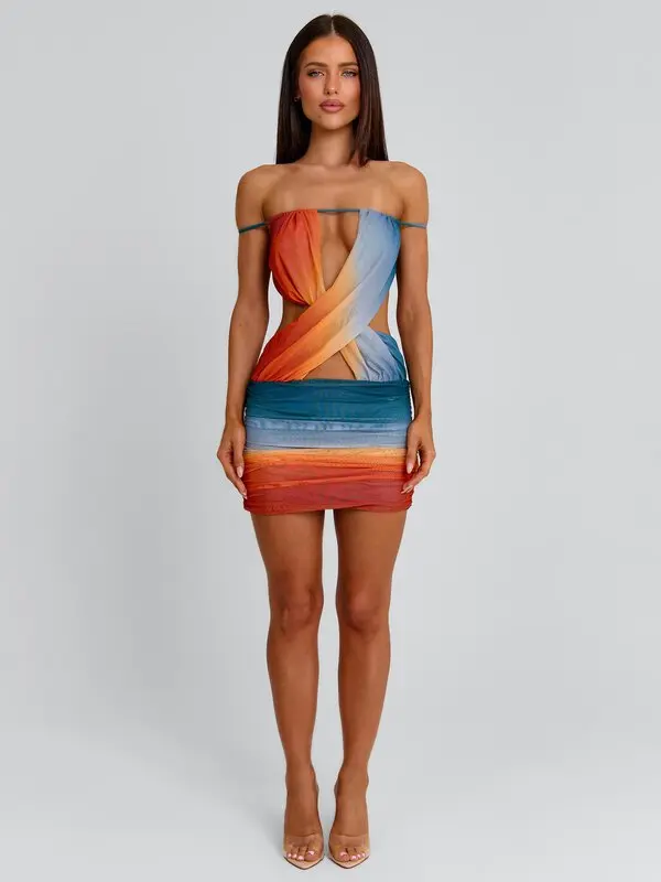 OUTCAST Regina Ombre Mini Dress