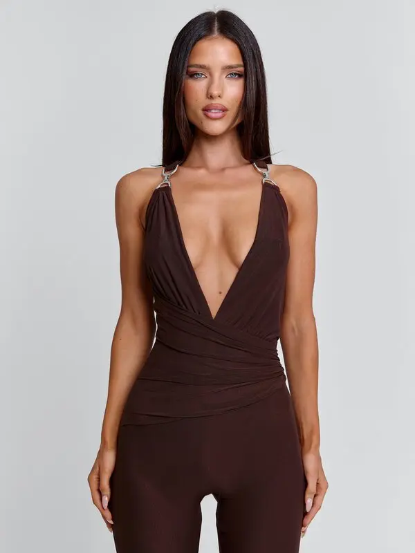 OUTCAST Carys Jumpsuit - Brown