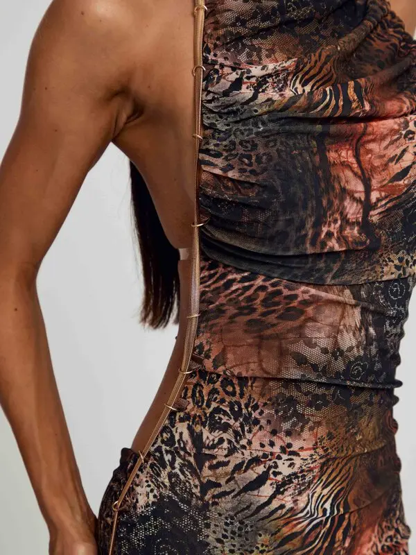 OUTCAST Collete Teena Maxi Dress - Print