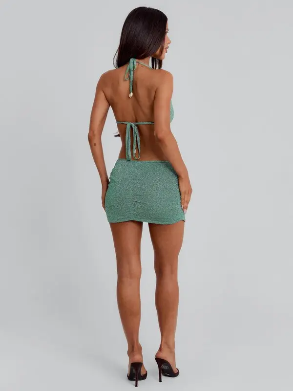 outcast green dress ZANA MINI DRESS IN SAGE – OUTCAST