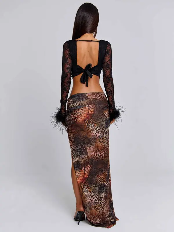 OUTCAST Luner Maxi Skirt