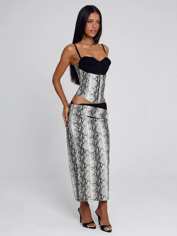 OUTCAST Ravelle Midi Skirt