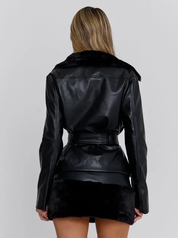 OUTCAST Mirena Faux Fur Jacket