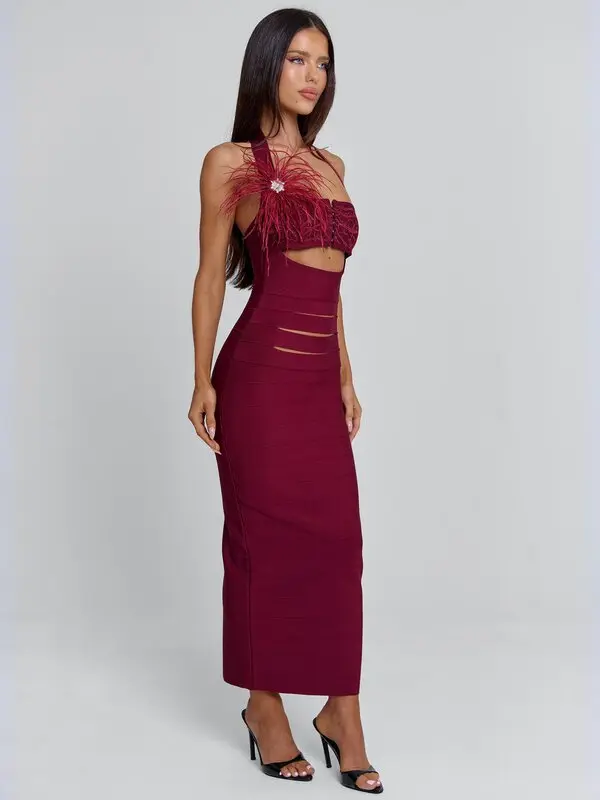 OUTCAST Lunabelle Midi Dress