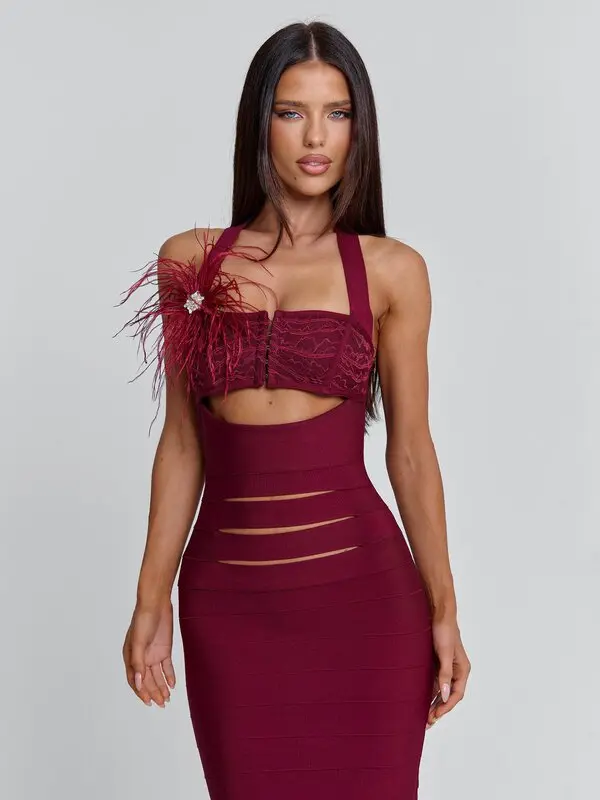 OUTCAST Lunabelle Midi Dress
