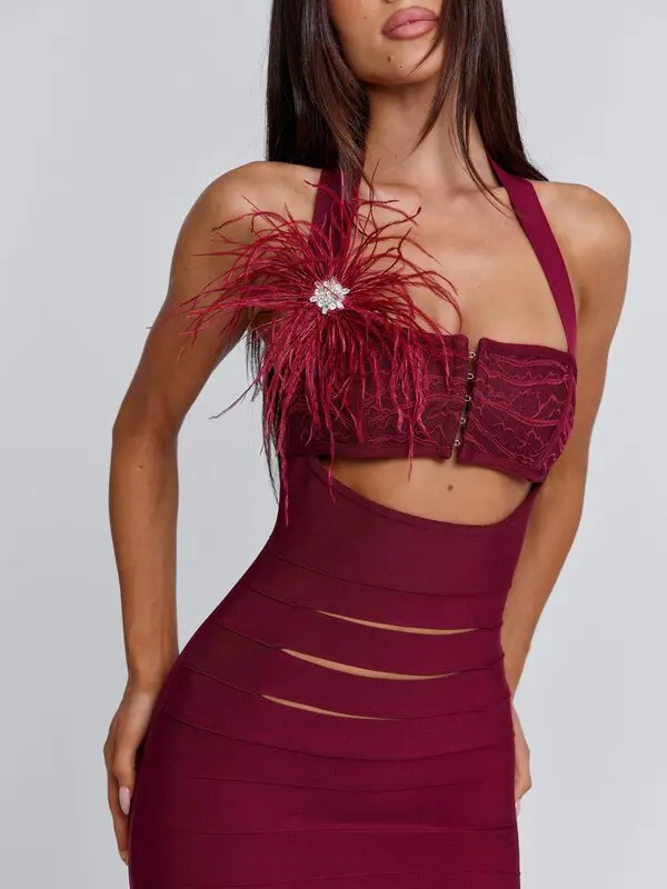 OUTCAST Lunabelle Midi Dress