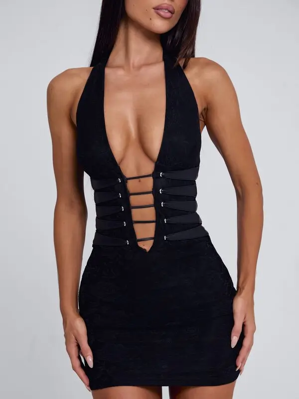 OUTCAST Sawyer Mini Dress - Black