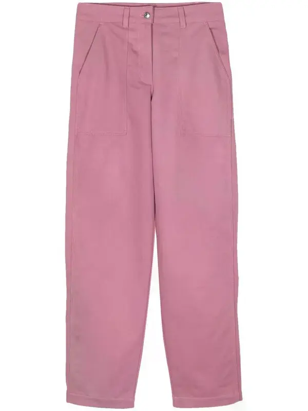 Maison Kitsuné High-rise Straight-leg Jeans
