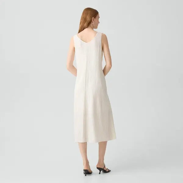 Theory Tie-waist Tank Midi Dress