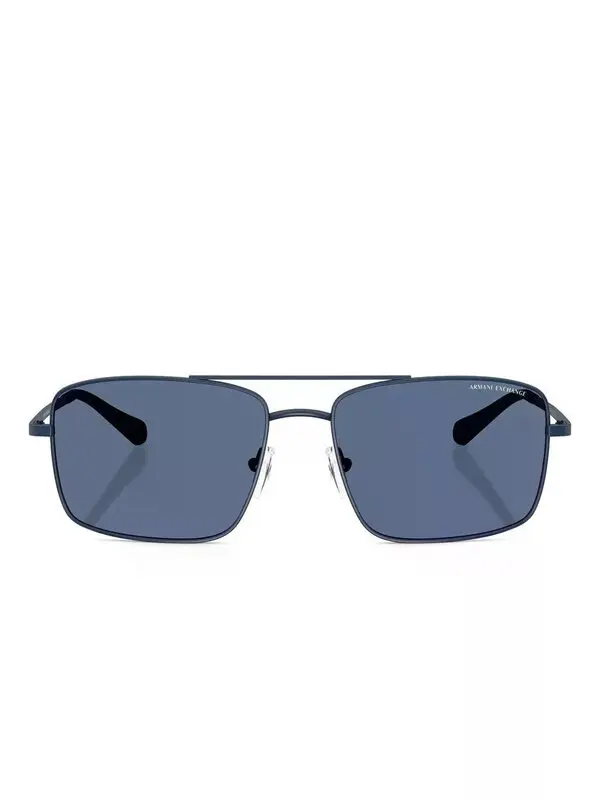 Armani Exchange Rectangle Sunglasses - Blue