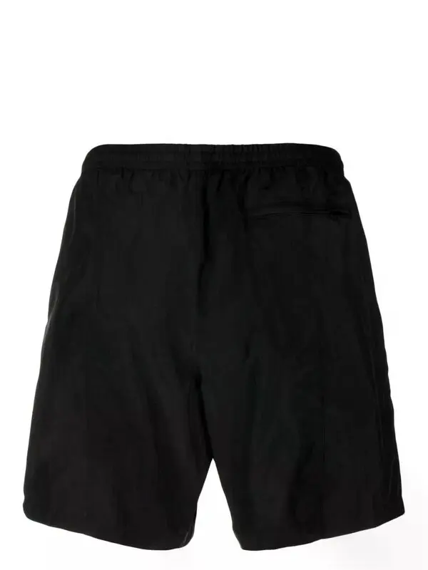 AMI Paris Embroidered-logo Swim Shorts